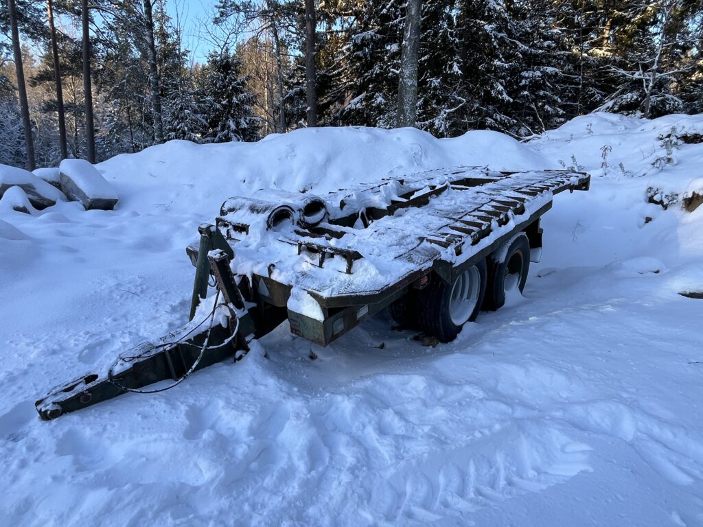 Kalmar verkstad 7512 släp - Fabeo