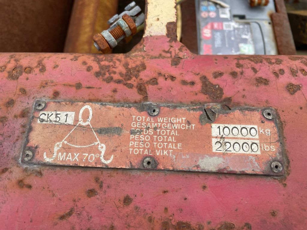 Dynapac CK51 Bogserad vält - Fabeo